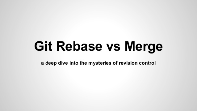Rebasing vs Merging Repos | Randy Rowland